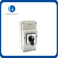 China Customization Australian Standard IP66 Waterproof Switch for Motor Start Rotary Switch for sale