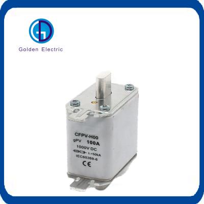 China Pop-up Solid Fusing Device Nh Series DC Fuse for Solar PV System Initial Payment for sale