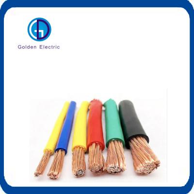 China 0.5mm2-240mm2 Stranded Bare Copper Conductor 450/750V PVC Insulated Electrical Cable for sale