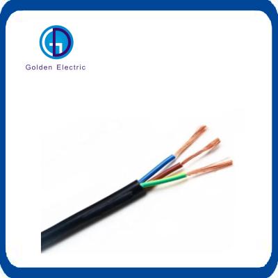 China Black PVC Jacket BVV Electrical Cable Wire 2core 3 Core 4core 5 Core X1.5sqmm 2.5sqmm to 6sqmm for sale