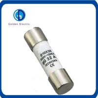 China Environmental Protection GSTP-25 500V DC Cylindrical 10X38 Solar PV Fuse Link at Best for sale