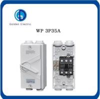 China Grounding Mode Not Grounding IP65 63A 4p Protective Box Isolation Switch UKF for sale
