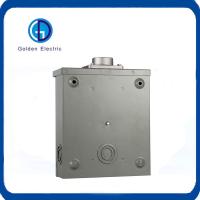 China Single Phase Meter Base 100A Rated Voltage 600V Max Resistance Box with 4 Jaws Hub for sale