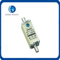 China Gg HRC Ceramic Fuse Types Blade 500VAC 120ka 50A 63A 80A 200A Knife Fuse Link and Base for sale