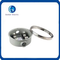 China IP54 Protection Level Round Single Phase 100A Meter Socket Box with Dual Aluminum 4jaw for sale