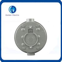 China IP54 Protection Level Round Single Phase 100A Meter Socket Box with Dual Aluminum 4jaw for sale