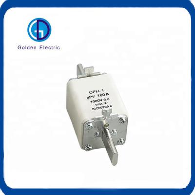 China 32A 63A 80A 125A 160A 200A 250A DC 1000V Solar PV Fuse Link for Solar Energy System for sale
