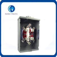 China 600V AC 3 Phase Electrical 125AMP Meter Base Meter Holder Ring Type Energy Meter Socket for sale