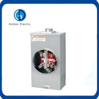 China 600V AC 3 Phase Electrical 125AMP Meter Base Meter Holder Ring Type Energy Meter Socket for sale