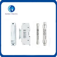 China Solar PV Electrical Mini Fuse Box DC Fuse with Fuse Holder 10*85mm 14*85mm 1500VDC 30A 50A for sale