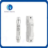 China Solar PV Electrical Mini Fuse Box DC Fuse with Fuse Holder 10*85mm 14*85mm 1500VDC 30A 50A for sale