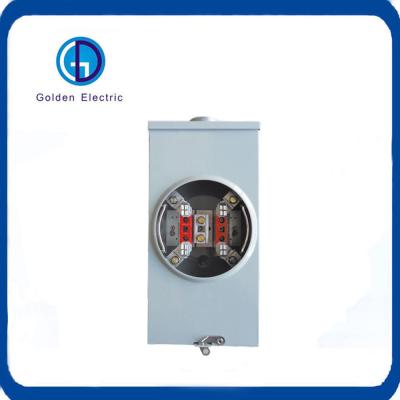 China Customization Wall-Mounted 200A Single-Phase 4jaw 5jaw Ring Type Series Electric Meter Box for sale