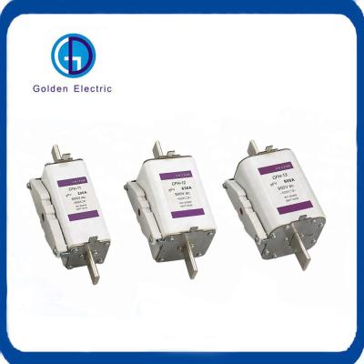 China CE Standard Speed Square Fuse Link 1500VDC 35A-400A DC Solar PV Fuse Gpv for Protection for sale