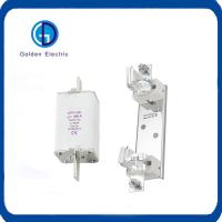 China Low Voltage 1500VDC Solar DC Fuse Link Holder 160A 200A Knife Blade Gpv Fuse Base for sale