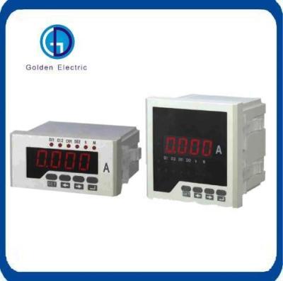 China LCD Display Single Phase Panel Mounting Digital AC Ammeter Programmable Current Meter for sale