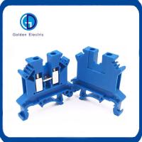 China Nylon Plastic Electric Universal UK-2.5b 24-12AWG Screw Connection DIN Rail Terminal Blocks Connector for sale