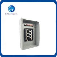 China Customization 125A Single Phase Flush Mount Type Metal Distribution Board Load Center for sale