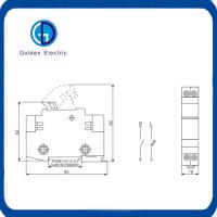 China Ceramic Copper Fuse And Fuse Holder 32A AC 500V NH Fuse With Compact Structure for sale