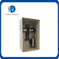 China Electric Breaker Box Single Phase Main Lug Load Center Protection Structure Customization for sale