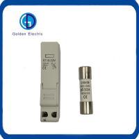 China AC 500V Low Voltage Fuse Base Holder 10mm N 32A Cylindrical Fuse Link for sale