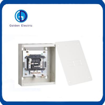China 50A 100A Circuit Breaker Box 120/240V 8 Way Single Phase Main Electrical Panel Load Center for sale