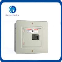 China 100A Economy Electrical Panel Distribution Board 4way 6way 8way 12way Single Phase Customized Load Center for sale