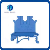 China UK 2.5b Screw Type Universal DIN Rail Mounted Industrial Distribution Terminal Blocks for sale