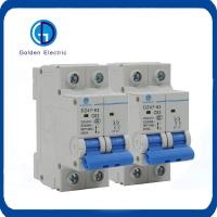 China Low Voltage Circuit Breaker MCB Dz47 AC 230/400V 16A 20A 25A 32A 63A 1P/2P/3P/4P Miniature for sale