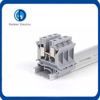China UK10n Terminal Block 65A/57A Environmental Protection Connector for Rail Type Connection for sale