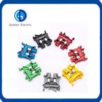 China UK Series Cage Spring Terminal Block Brass Spring Wire Connector 800V Large Voltage for sale