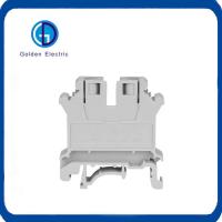 China UK Series Cage Spring Terminal Block Brass Spring Wire Connector 800V Large Voltage for sale