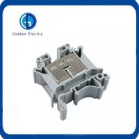 China 16mm2 UK16n DIN Rail Type Terminal Block Connector with Earth and Customized Request for sale
