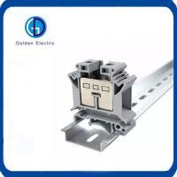 China Universal Class Connector Screw Connection Terminal Blocks UK-16n 12-4AWG for DIN Rail for sale
