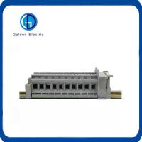 China Universal Class Connector Screw Connection Terminal Blocks UK-16n 12-4AWG for DIN Rail for sale