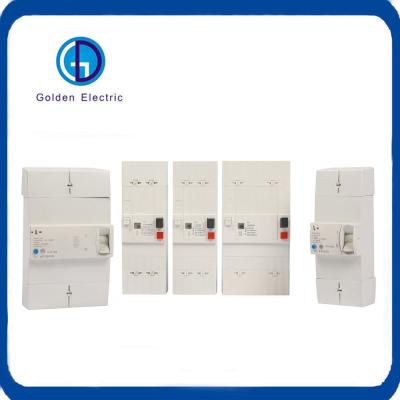 China Supply Bipolar Quadrupole Single Phase MCB Service Switch 2p 4p 300mA 500mA Adjustable Earth Leakage Circuit Breaker for sale