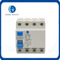 China Circuit Breaker 2p 4p 10mA 30mA 100mA RCCB RCD AC240V 415V Differential Breaker for sale