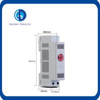 China Customization Options DIN Rail Mounting Temperature Controller Compact Panel Thermostat for sale