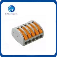 China 2P/3P/4P/5P/8P Universal Type Fast Connection Terminal Insulation Fast Spring Terminal for sale