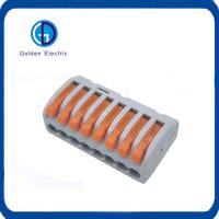 China 2P/3P/4P/5P/8P Universal Type Fast Connection Terminal Insulation Fast Spring Terminal for sale