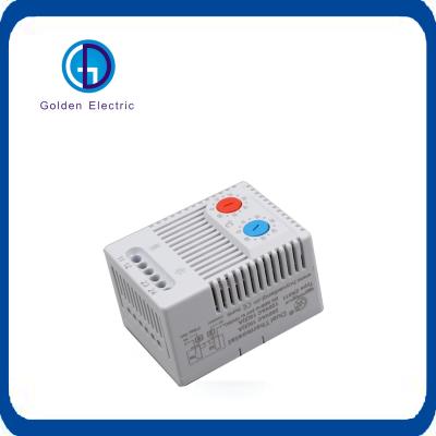 China Rail Installation Dual Thermostat Adjustable Temperatures for 5%-85%Rh Environment Humidity for sale
