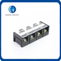 China Environmental Protection Tc Series Barrier PCB Terminal Block 600V with Barrier Cover for sale