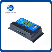 China Solar PWM Off Grid Panel Controller 12V 24V Auto 10A/20A/30A Solar Charge Controller for sale