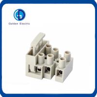 China PCB Feed Through Terminal Block with Fuse 250V 10A 1-5 Pole Screw Terminal Connector for sale