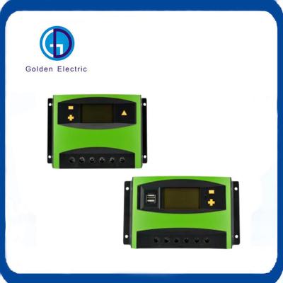 China 12V/24V 10A/20A/30A/40A/50A/60A PWM Solar Charger Controller with Solar Energy System for sale