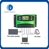 China 12V/24V 10A/20A/30A/40A/50A/60A PWM Solar Charger Controller with Solar Energy System for sale
