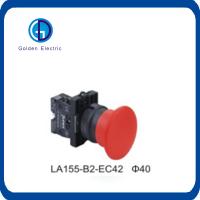 China Electrical Waterproof Emergency Stop Push Button Switch with 22mm Mounting Hole Size for sale