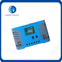 China 10A 20A 30A 40A 50A 60A Solar Charge Controller 12V 24V 48V Auto with Dual USB Port for sale