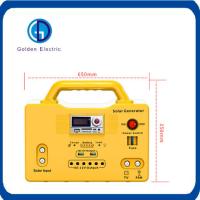 China 10W 20W 50W Outdoor Capacity Lithium Battery Life Solar Mobile Power Lighting System for sale