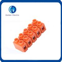 China 2-20p 600V 36A Base Copper Row Terminal Screw Dual Terminal Block for Wiring Terminal 0.5-6mm2 for sale