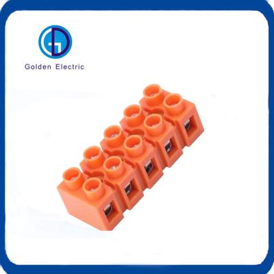 China Production Process H Series Fixed Terminal Block 600V 5p 36A Electric Wire Connectors for sale